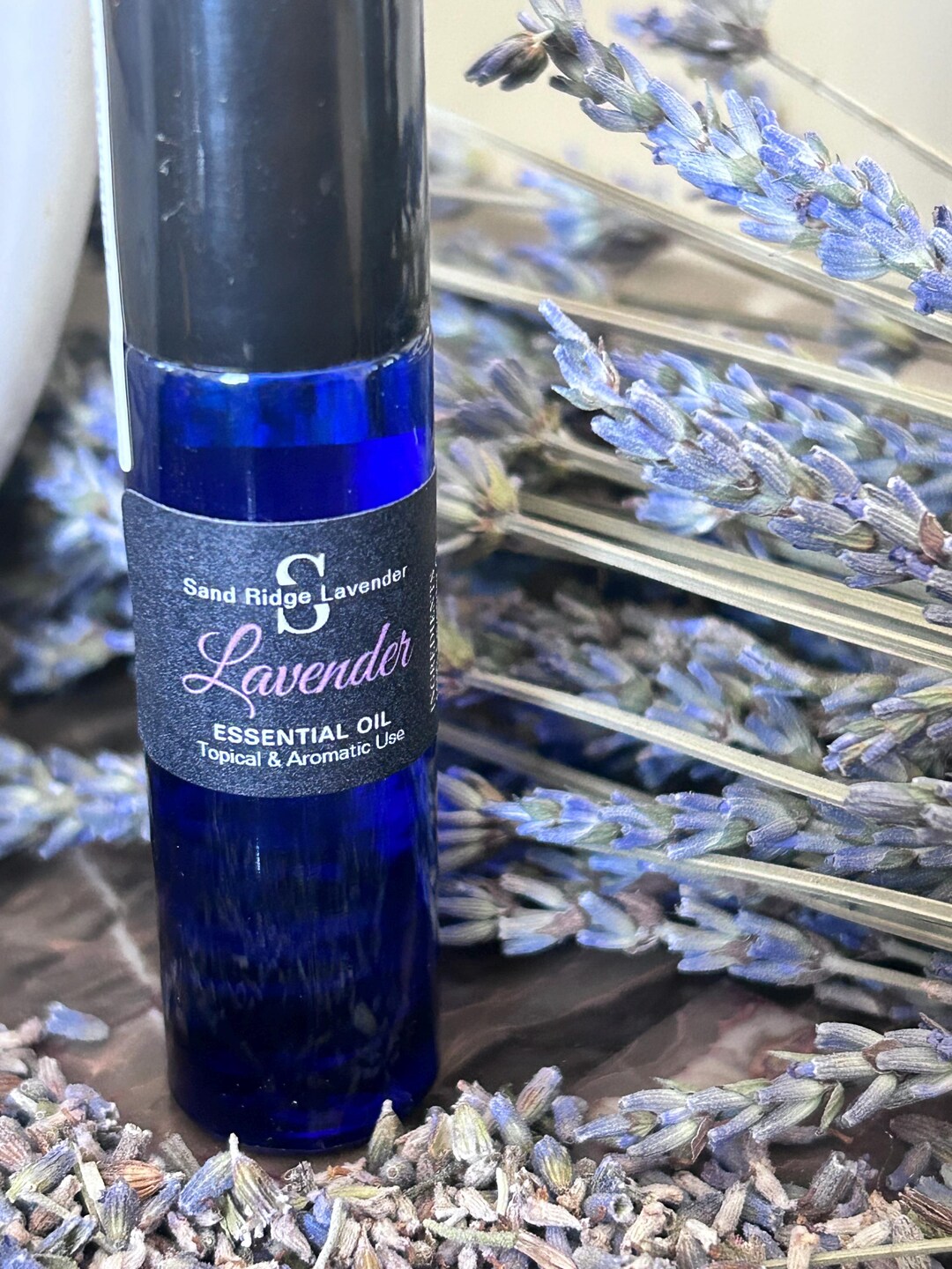 100% Pure Essential Lavender Oil 10 Ml Roller Bottle - Etsy