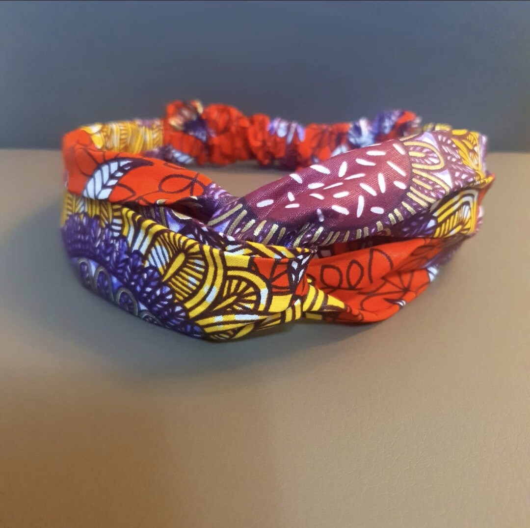 Twisted Headband in Ankara African Print Handmade | African Cultural ...