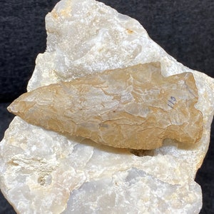 Authentic Ensor Split Base Projectile Point Ex. Arkansas River Valley ...