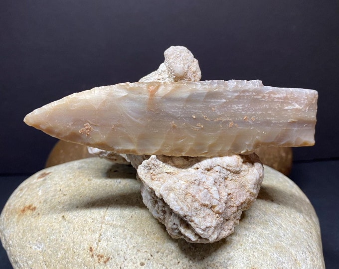 Large & Thin Authentic Scottsbluff Type I Projectile Point Ancient ...