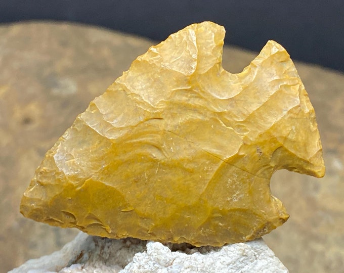 Authentic Kirk Corner Notch Projectile Point Ancient Arrowhead ...