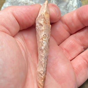 Authentic Adena Stemmed Projectile Point Arrowhead/spear Tip - Discovered in Fayette, AL ...