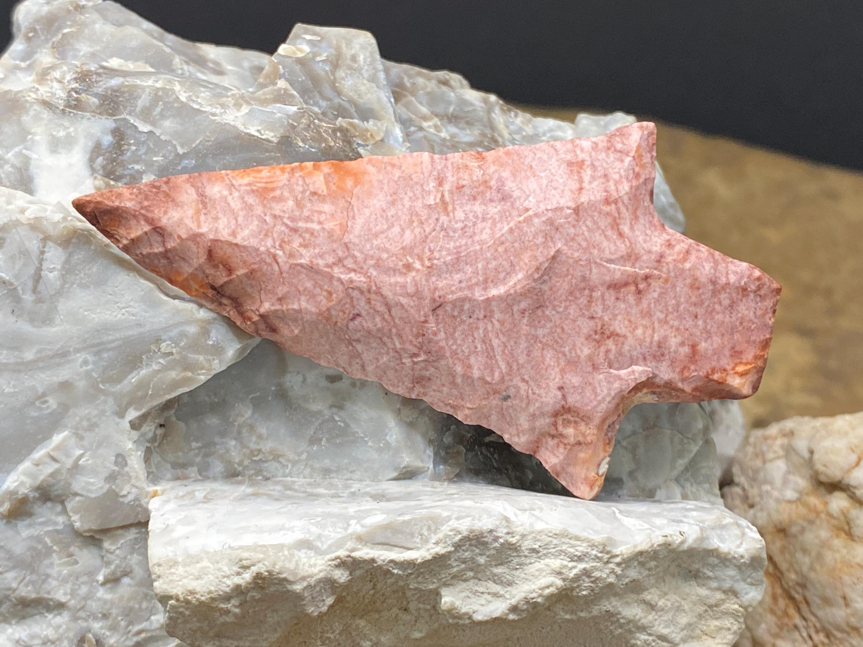 Authentic Adena Stemmed Projectile Point Arrowhead/spear Tip ...