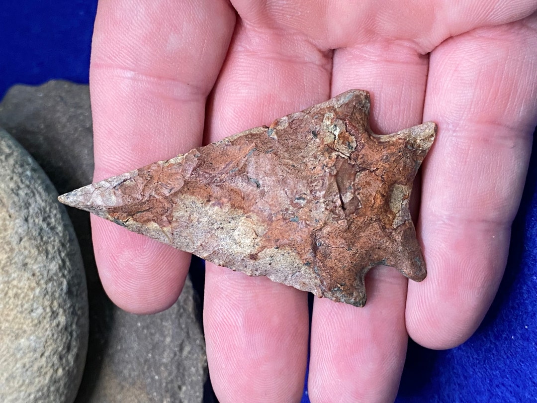 Kirk Corner Notch Projectile Point Discovered Near West Etsy