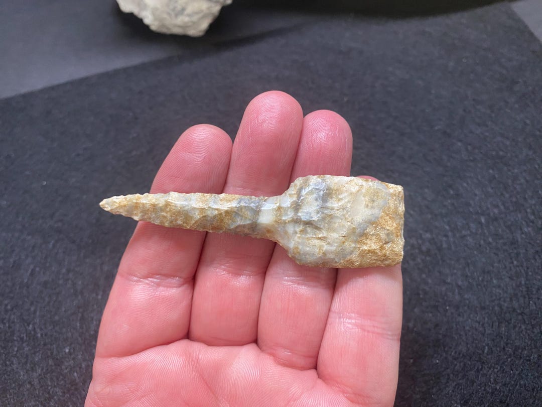 Authentic Ancient Native American Paddle Drill/perforator - Discovered ...