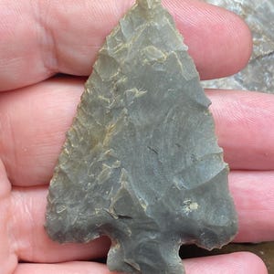 Nice Fort Payne Chert Authentic Decatur Notched Projectile Point ...