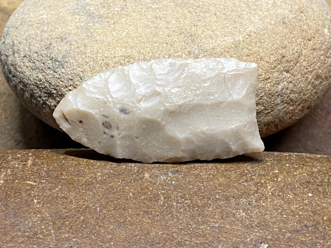 Authentic Paleo Midland Projectile Point - Ancient Native American ...