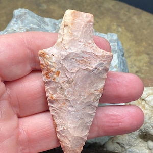 Authentic Adena Stemmed Projectile Point Arrowhead/spear Tip ...