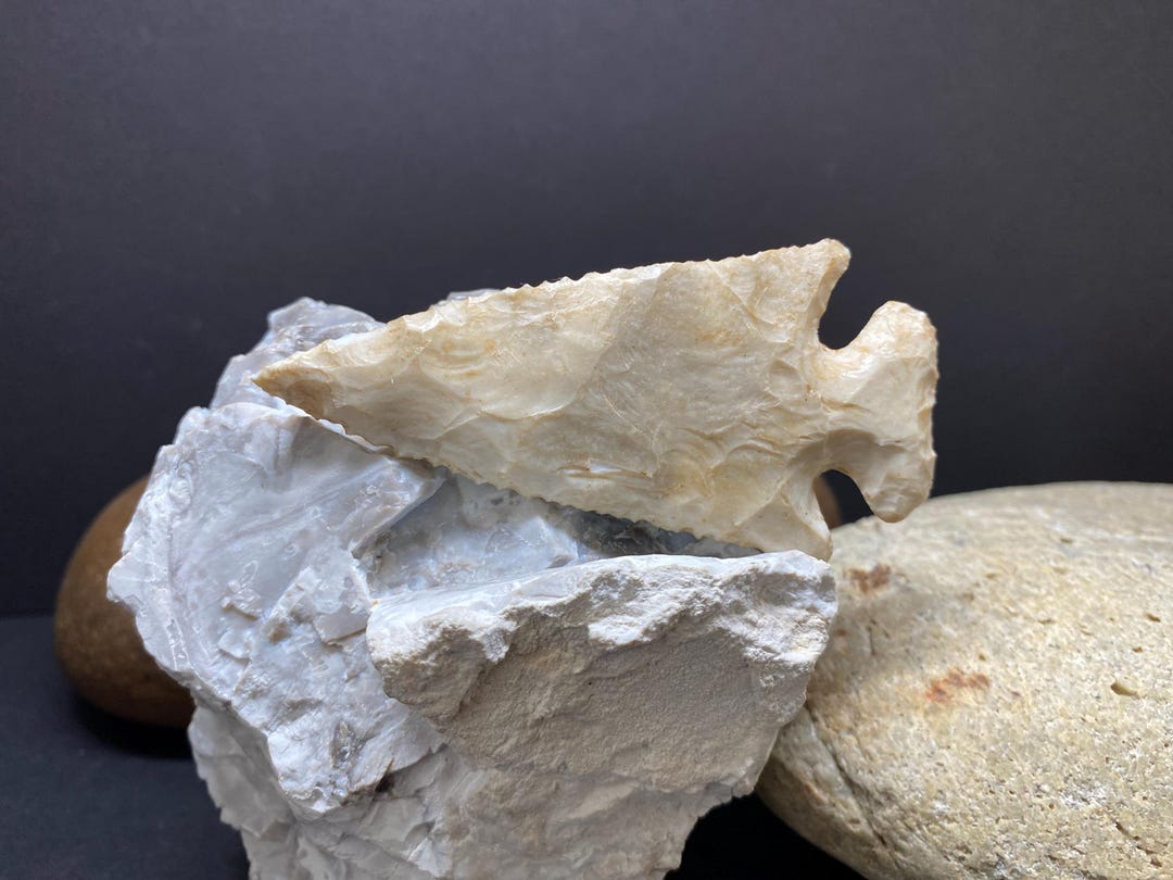 Nice (3.5") Authentic Thebes Arrowhead Projectile Point/spear Tip ...
