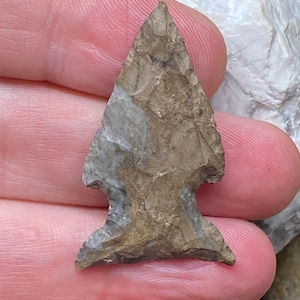 Desert Delta Side Notch Arrowhead Projectile Point - Ancient Native ...