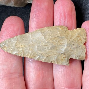 Authentic Ensor Split Base Projectile Point Ex. Arkansas River Valley ...