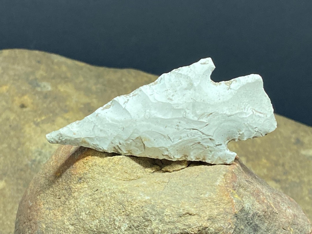 Authentic Castroville Basal Notch Projectile Point - Ancient Native ...