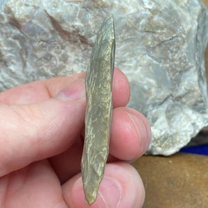 Nice Fort Payne Chert Authentic Decatur Notched Projectile Point Ancient Native American ...