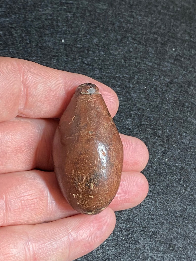 Authentic Pre-columbian Hematite Plummet Prehistoric Native - Etsy