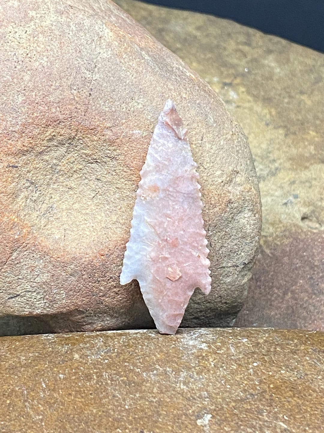 Nicely Serrated Authentic Perdiz Projectile Point Arrowhead ...
