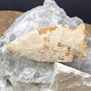 Authentic Kirk Corner Notch Projectile Point Ancient Arrowhead/spear ...