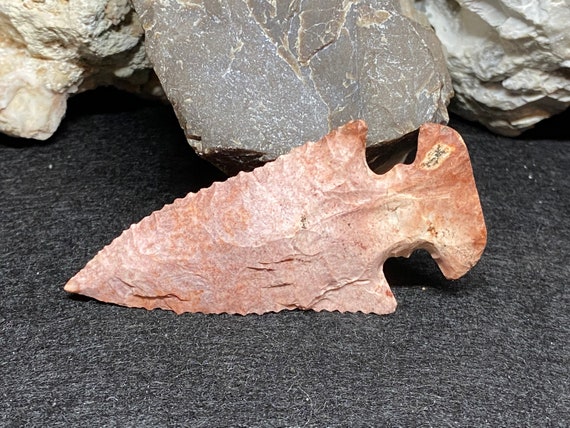 Authentic Thebes E-notch Arrowhead Projectile Point Artifact - Etsy