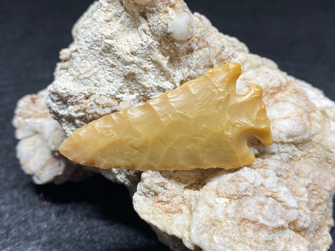 Authentic Scallorn Corner Notch Projectile Point Artifact Etsy