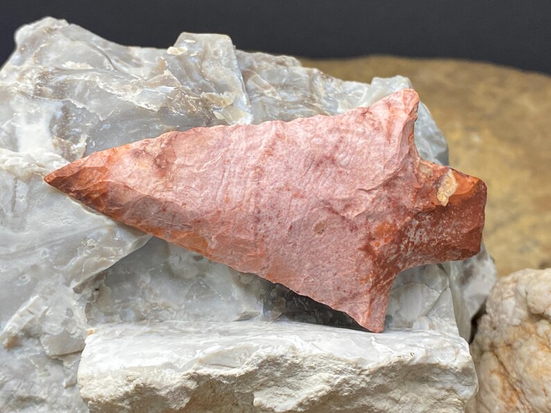 Authentic Adena Stemmed Projectile Point Arrowhead/spear Tip ...
