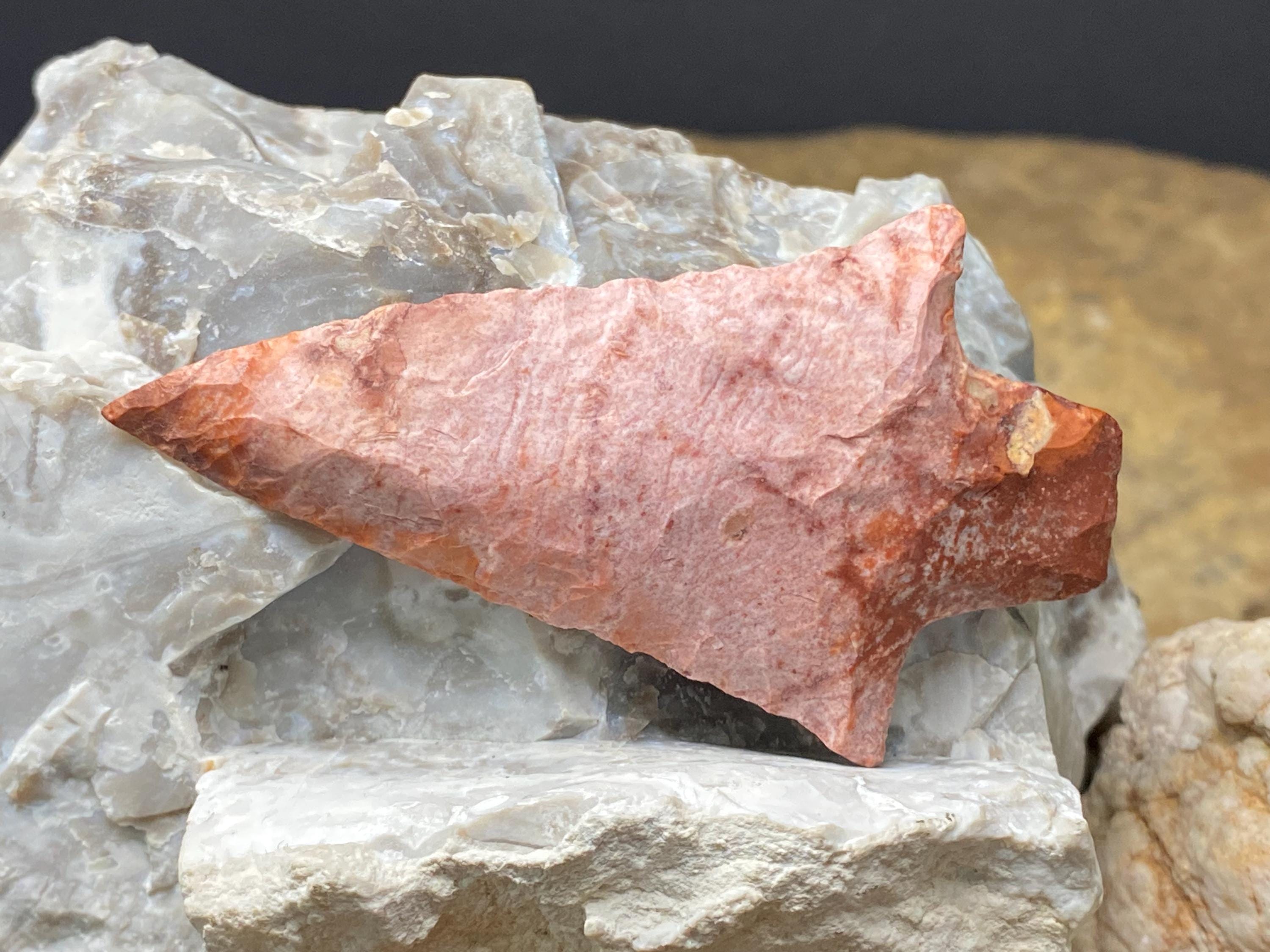 Authentic Adena Stemmed Projectile Point Arrowhead/spear Tip ...