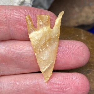 Authentic Gunther Barbed Projectile Point Arrowhead/spear Tip ...