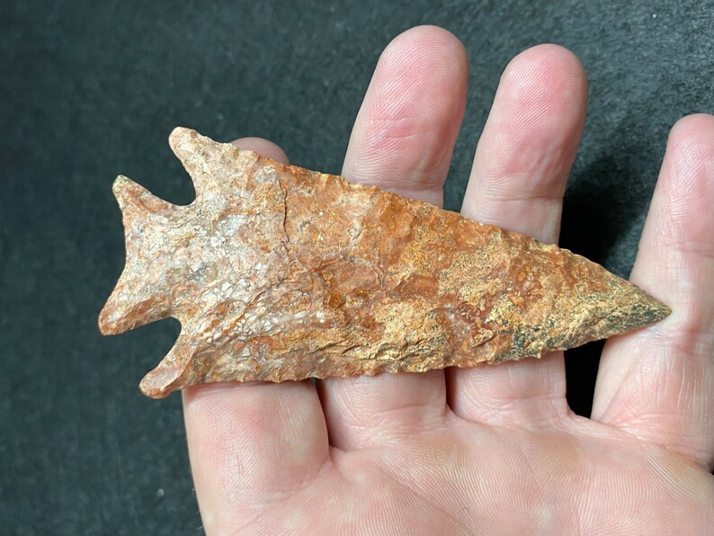 Authentic Kirk Corner Notch Projectile Point Ancient Etsy