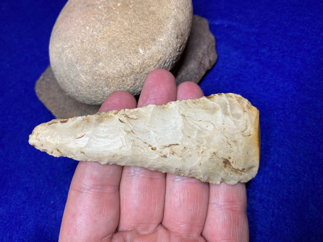 Authentic Illinois Bevel-sharpened Cobbs Triangular - Butterscotch ...