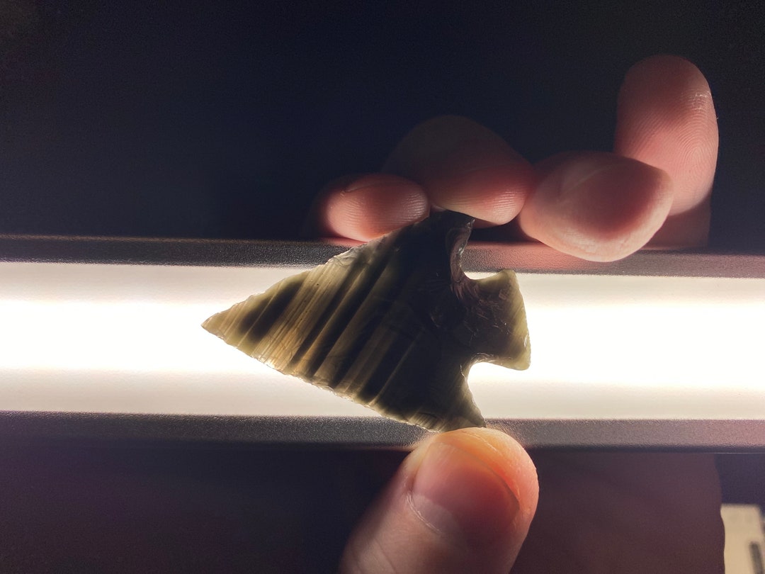 Translucent Elko Corner Notch Projectile Point Ancient Etsy Ireland