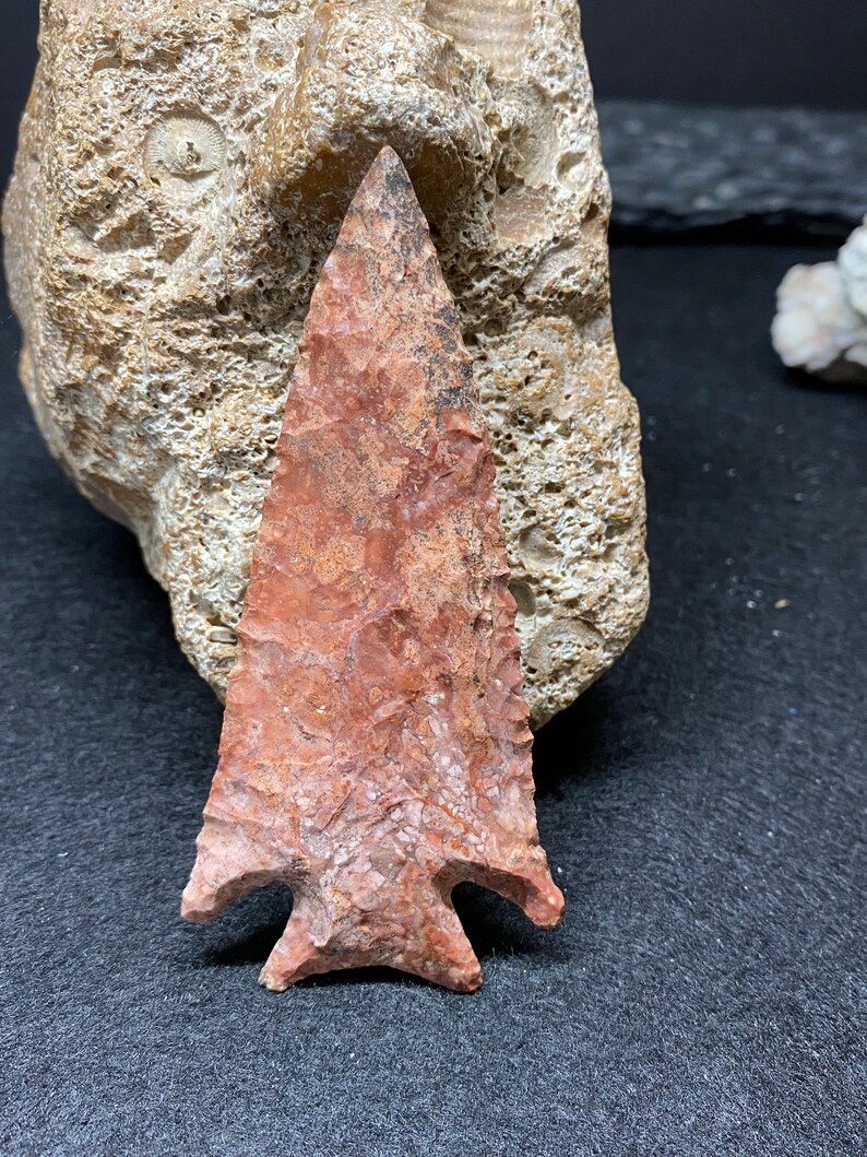 Authentic Kirk Corner Notch Projectile Point Ancient Etsy Ireland