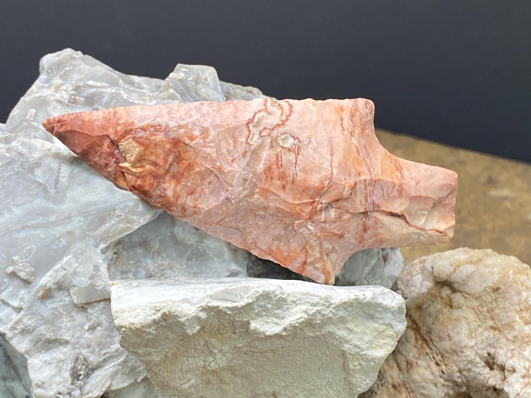 Authentic Adena Stemmed Projectile Point Arrowhead/spear Tip ...