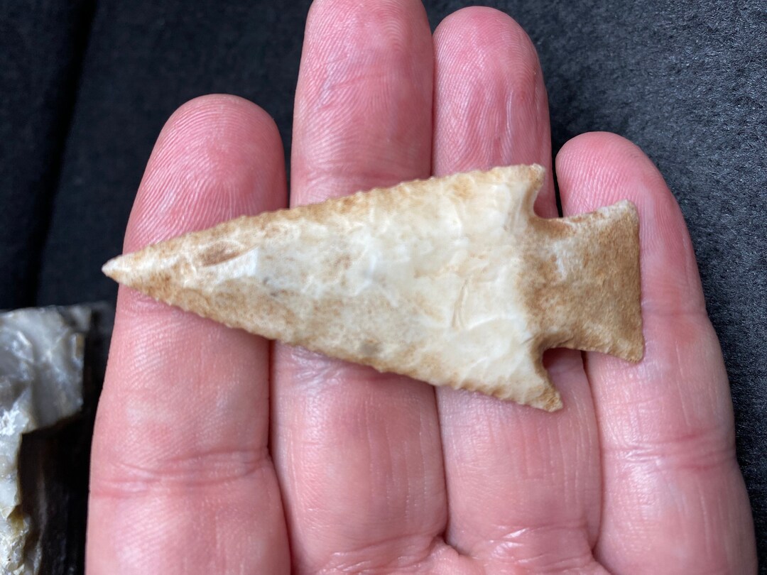 Authentic Hardin Barbed Projectile Point Ex. Arkansas River Valley ...