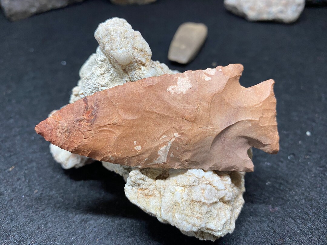 Authentic Hardin Projectile Point Ancient Arrowhead Artifact - Etsy