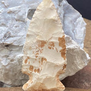 Authentic Kirk Corner Notch Projectile Point Ancient Arrowhead/spear ...