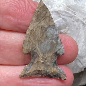 Desert Delta Side Notch Arrowhead Projectile Point - Ancient Native ...
