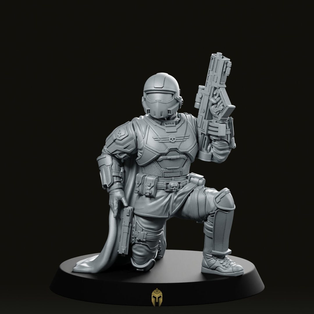 Democracy Troopers Helljumper A4 Miniature - Etsy