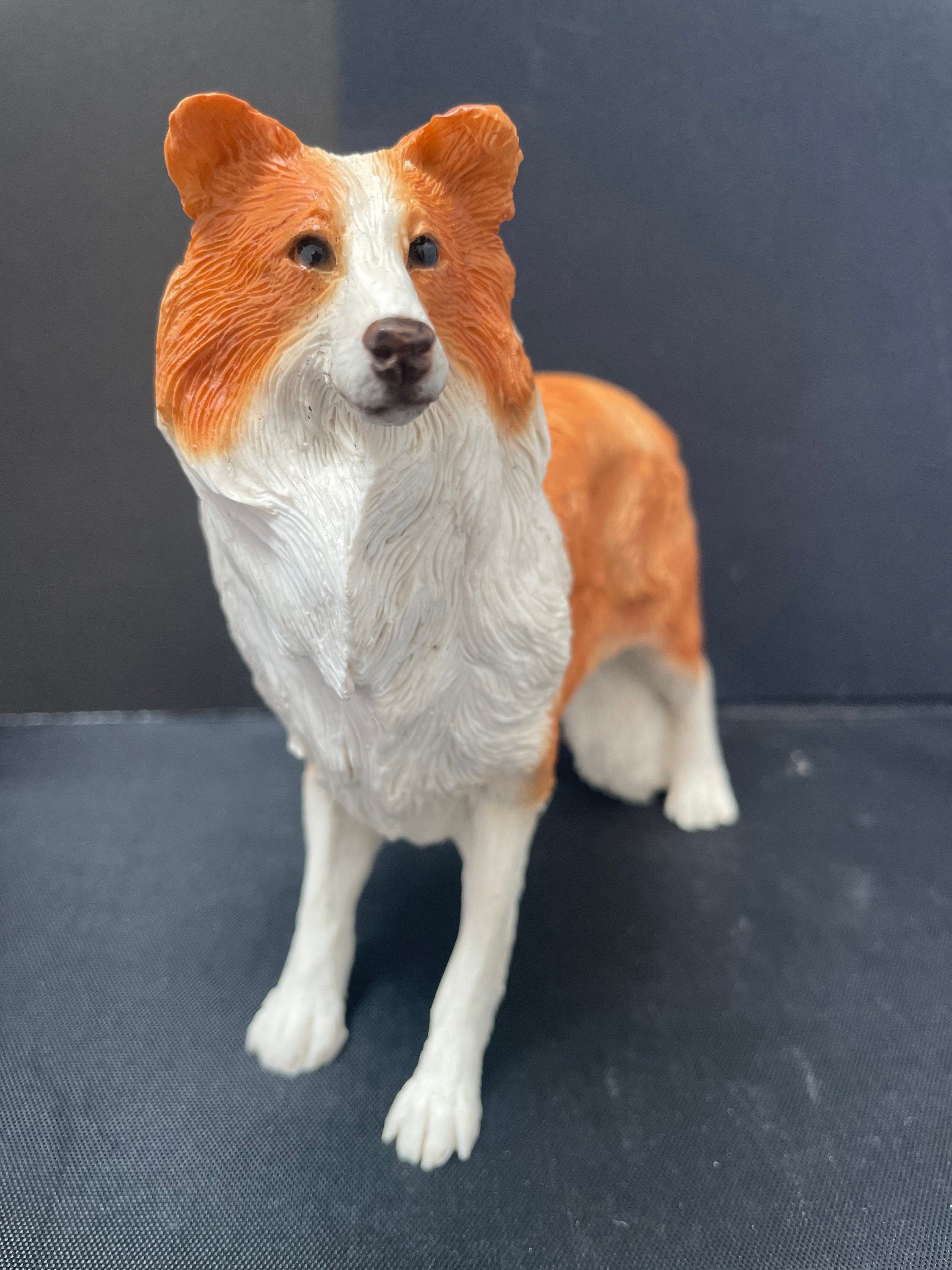 Rough Collie Dog Ornament Figure Model by Castagna Hand - Etsy Australia