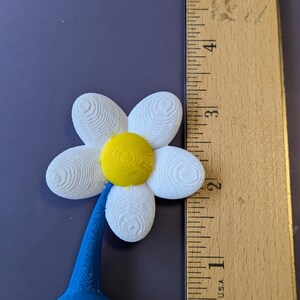 Pikmin Inspired Set of 3 Magnets |planted Pikmin W/ Flower| Red, Yellow ...