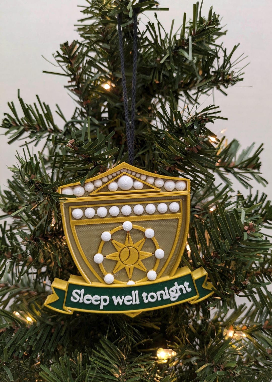 The Traitors Inspired Ornament |3D Printed Shield| Christmas Tree ...