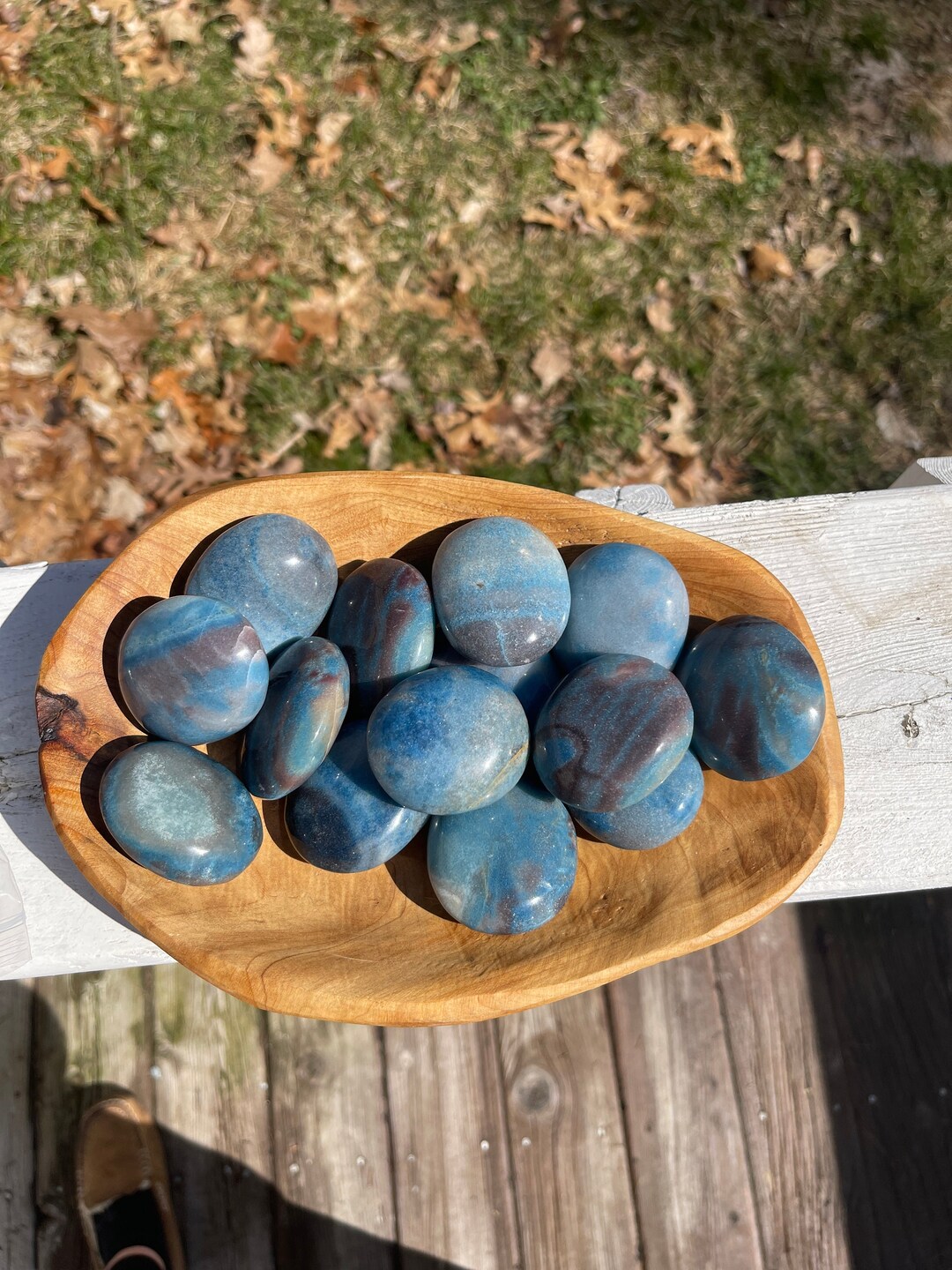 Trolleite Palm Stone: Crystal Carving, Meditation Stone - Etsy