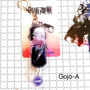 Jujutsu Kaisen Keychain, Gojo Geto Keychain - Etsy