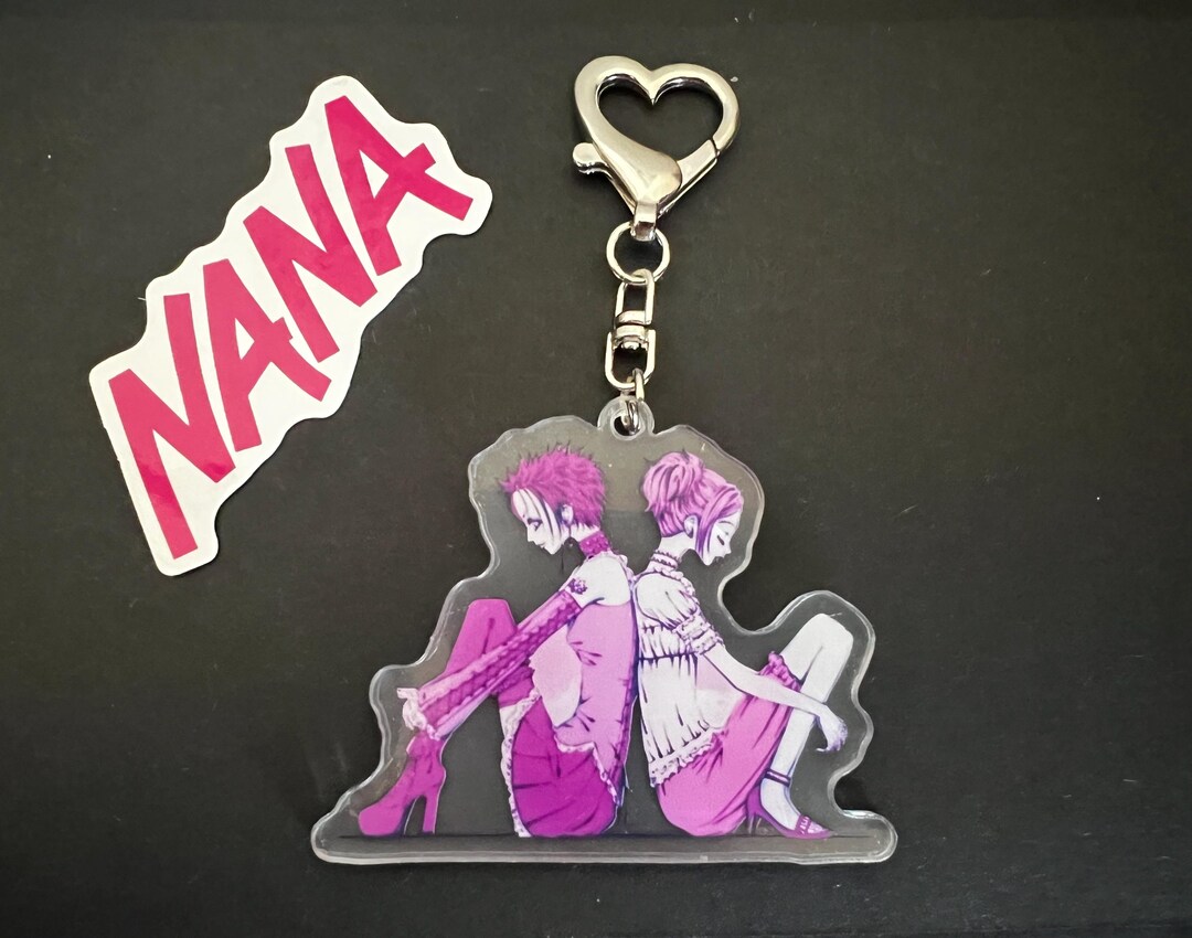 Nana and Hachi Keychain, Nana Anime Keychain - Etsy