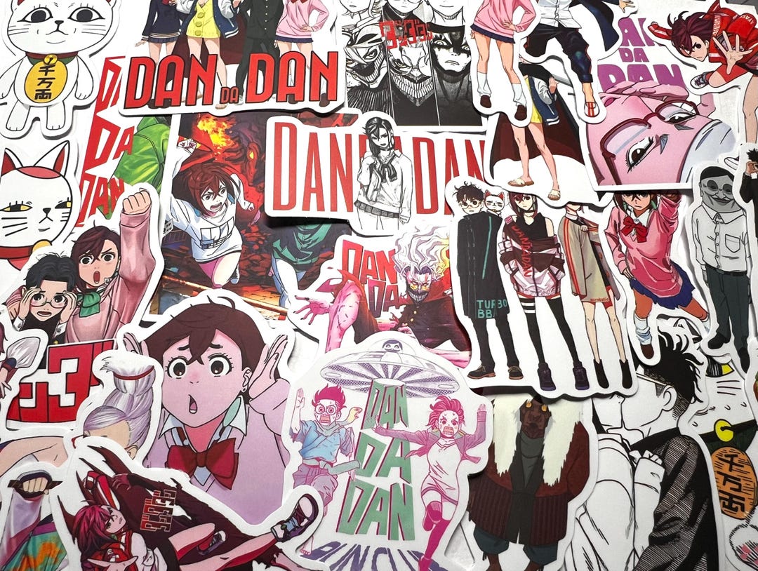 Dandadan Stickers, Anime Stickers - Etsy