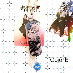 Jujutsu Kaisen Keychain, Gojo Geto Keychain - Etsy