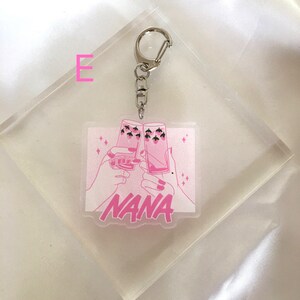 Nana Anime Acrylic Keyring - Etsy