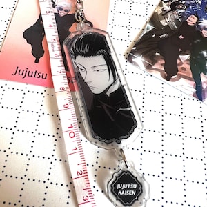 Jujutsu Kaisen Keychain, Gojo Geto Keychain - Etsy