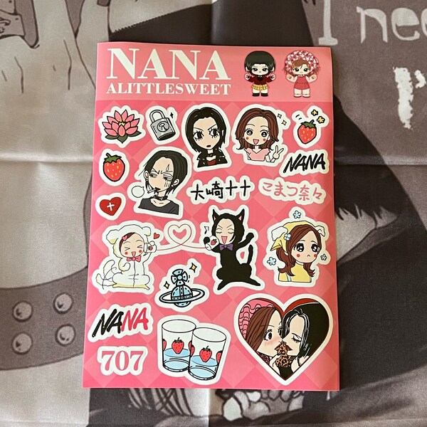 Nana Anime Sticker - Etsy