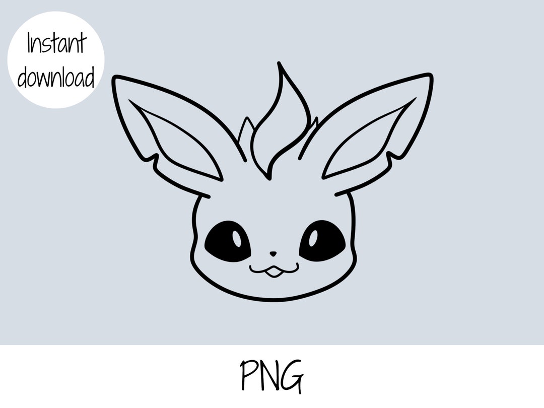 Poke outline png anime Cut Files for Cricut Instant Download - Etsy México