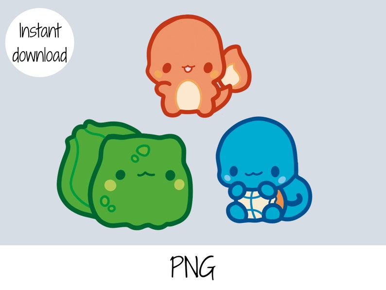 Poke Png Anime Cut Files for Cricut Instant Download - Etsy