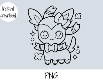 Poke Png Anime Cut Files for Cricut Instant Download - Etsy