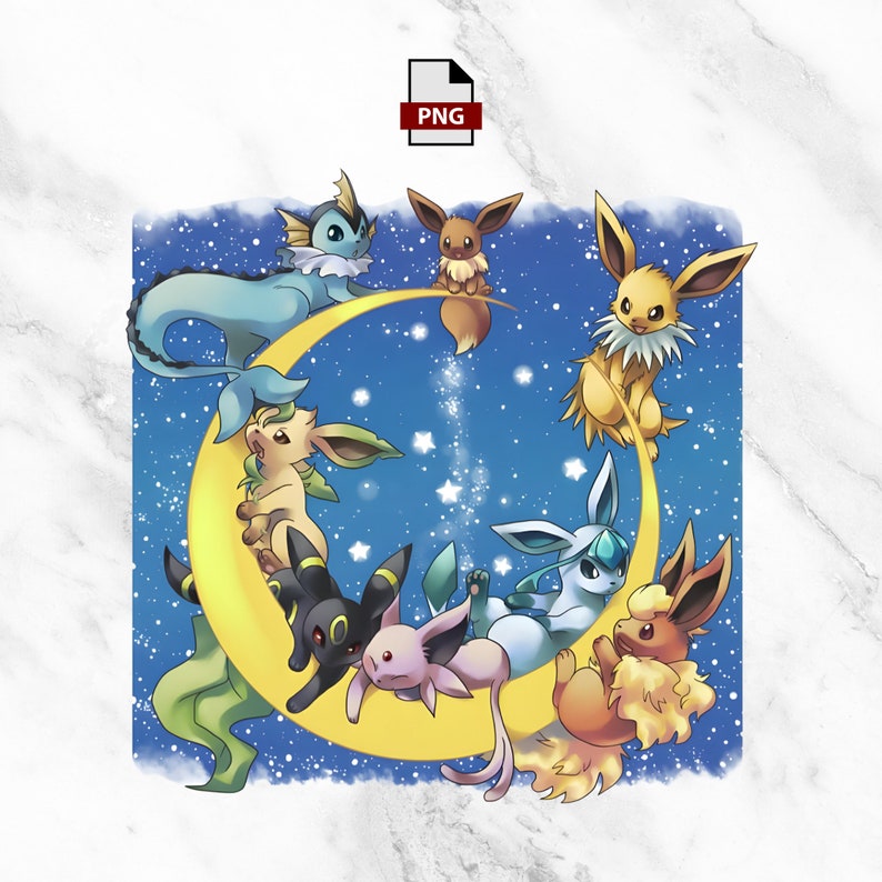 Poke Png Anime Cut Files for Cricut Instant Download - Etsy
